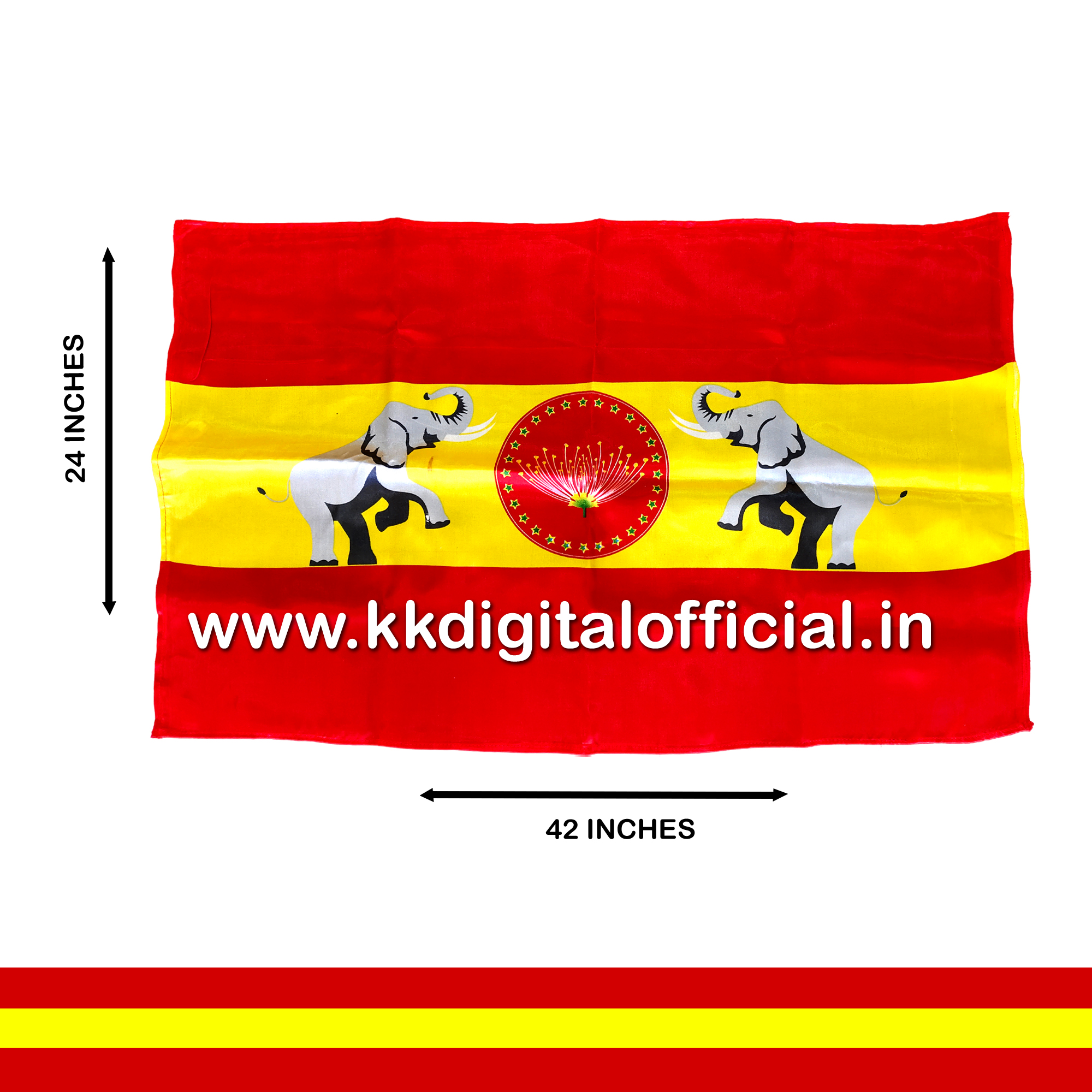 TVK – Tamilaga Vettri Kazhagam, Flag – KK Digital